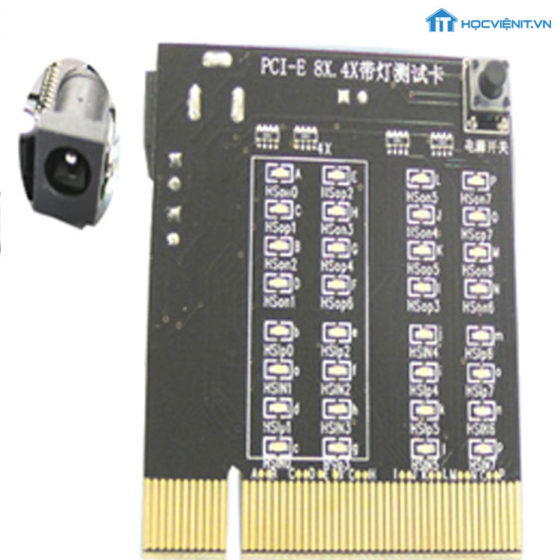 PCI-E PCIE Express 8X 4X Slot Tester Checker card – Dạy sửa Laptop uy ...