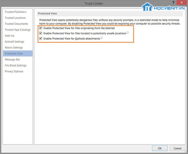 Sửa lỗi Protected view trong Excel – Dạy sửa Laptop uy tín – chuyên nghiệp