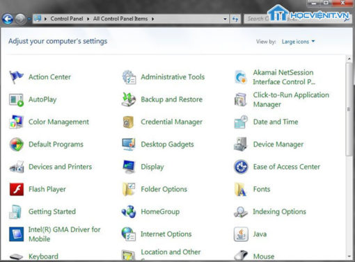Tất tần tật về Control Panel trên Windows – Dạy sửa Laptop uy tín ...